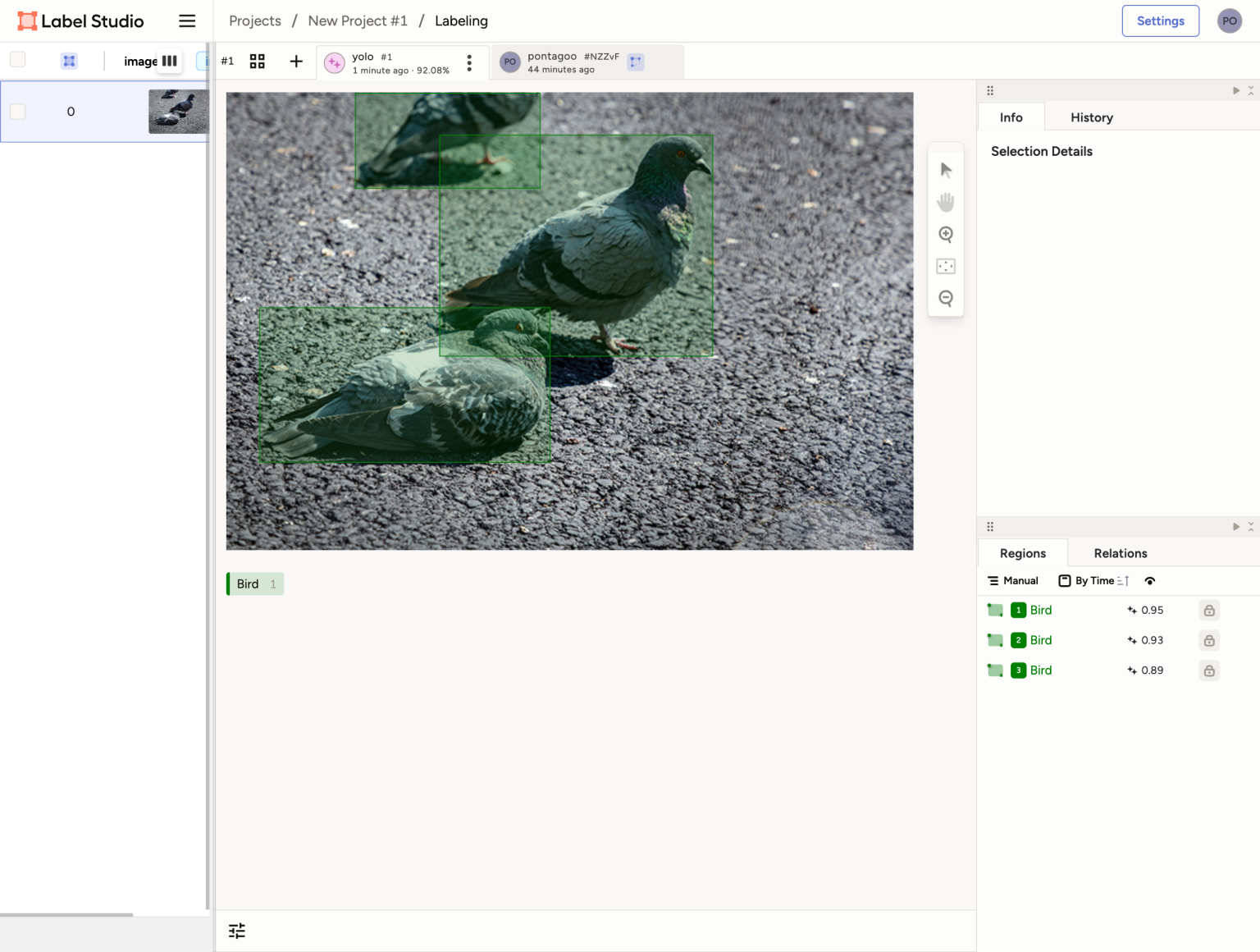 Label StudioとYOLOで自動アノテーション – GREEN STUDIO